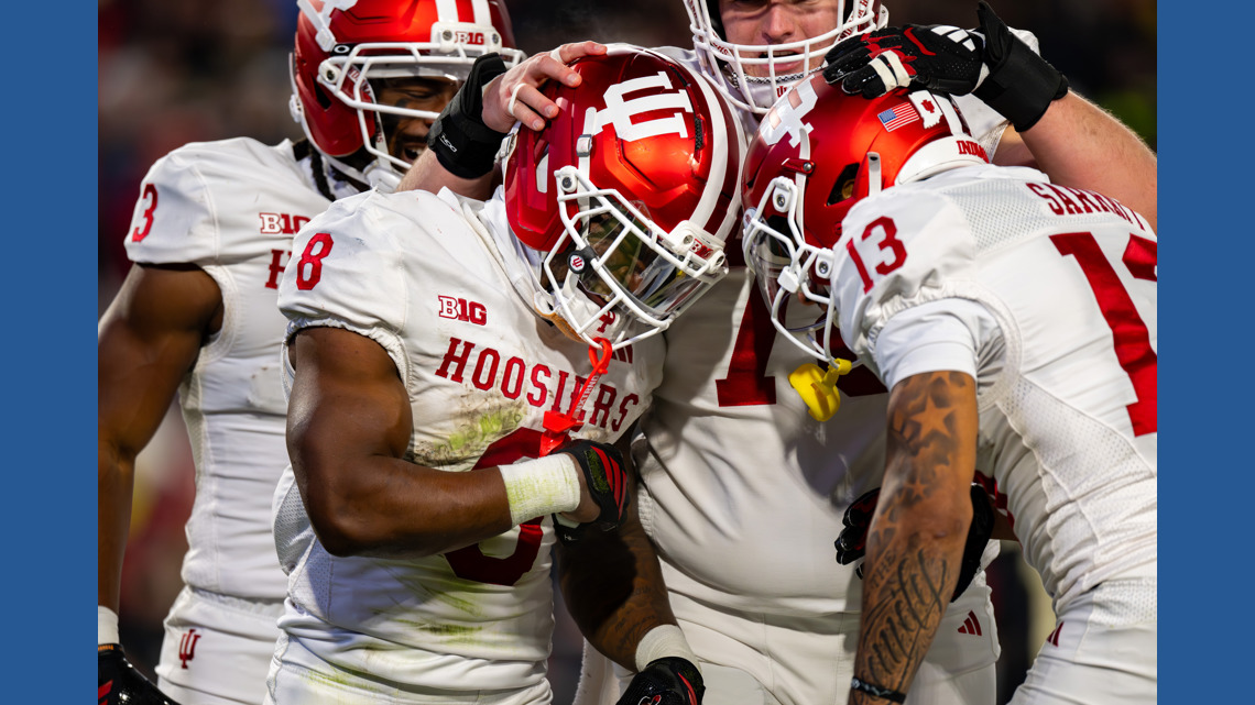 No. 2 Indiana moves to 12-0, earns Big Ten title game spot with 56-3 ...
