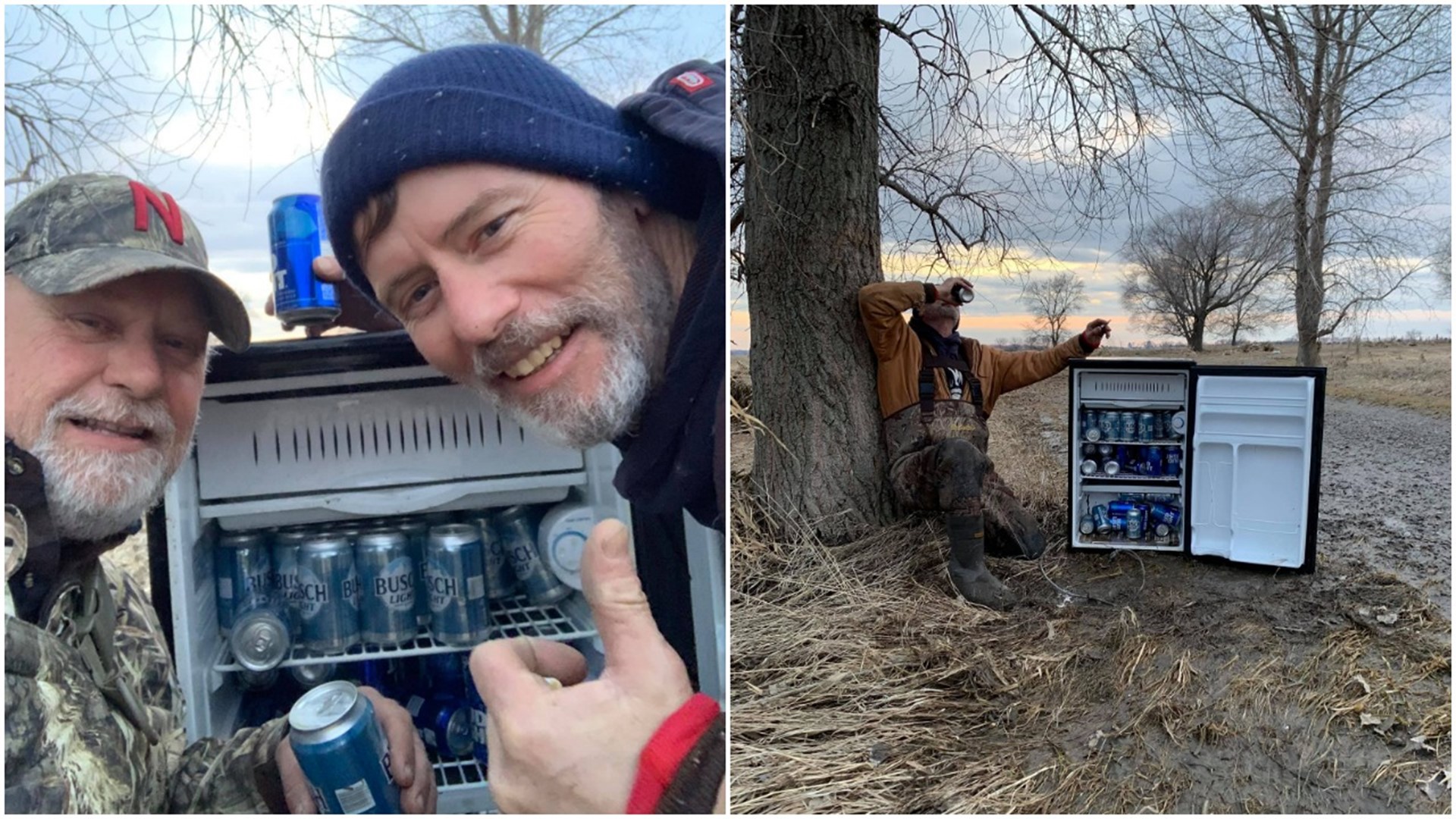 ‘It’s full of beer!’ Men find ‘magic fridge’ in flooded Nebraska field ...