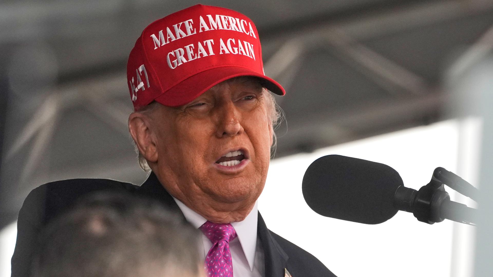 Trump delivers military commencement address at West Point | wtsp.com