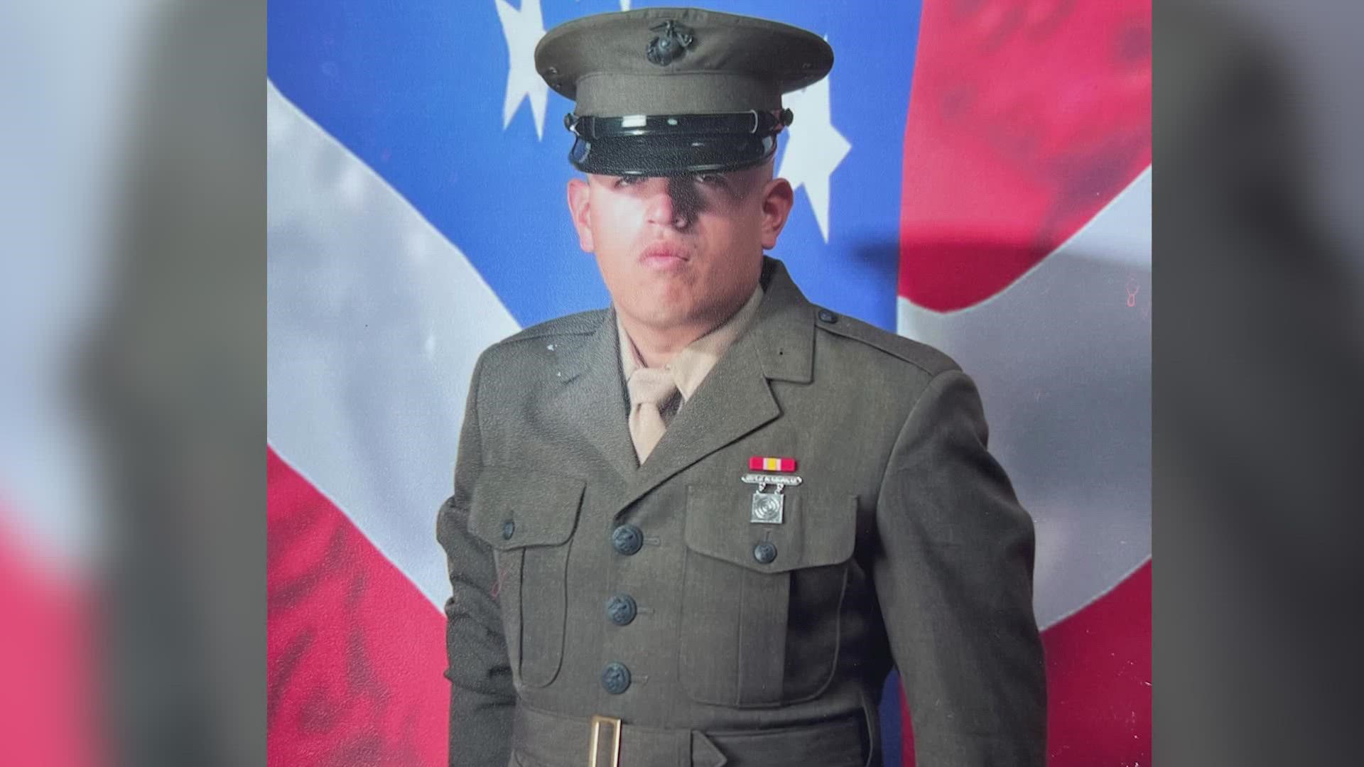 'Didn't deserve this' | San Antonio Marine veteran walking to meet wife ...