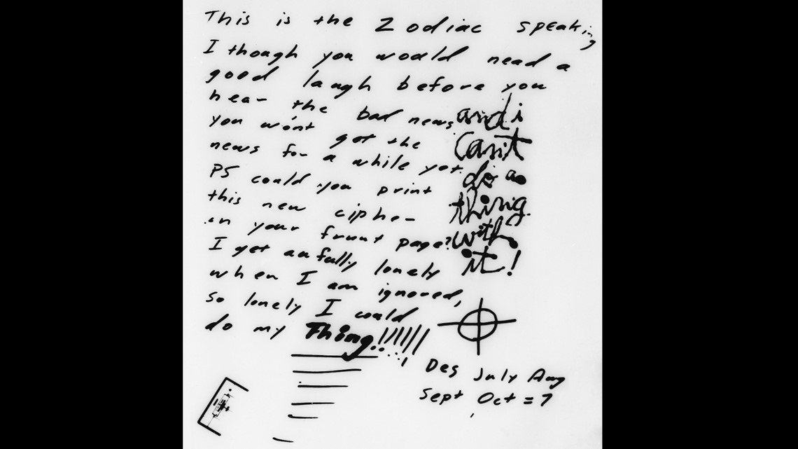 51-year-old Zodiac Killer cipher decoded | wtsp.com