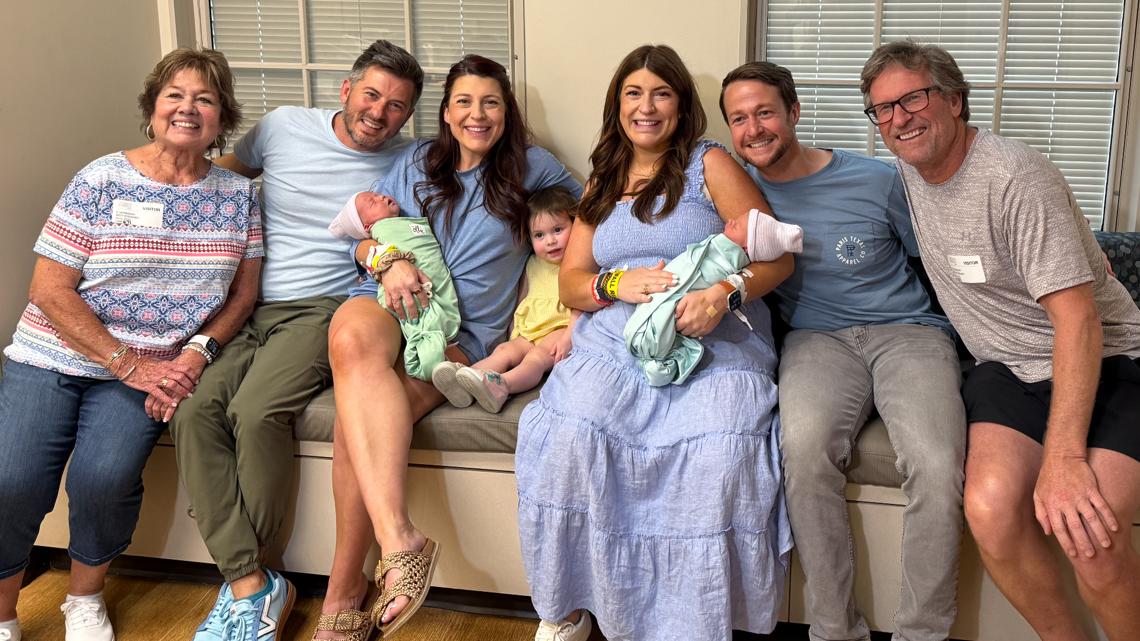 Houston twins give birth twelve hours apart at same hospital | wtsp.com