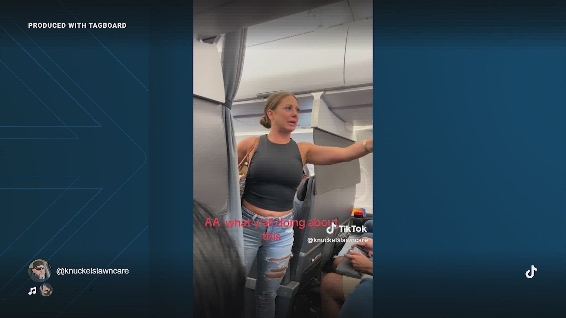 Woman deplaned from Dallas flight after viral video outburst | wtsp.com