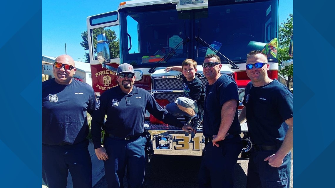 Phoenix firefighter visits boy whose life he saved 9 years ago | wtsp.com