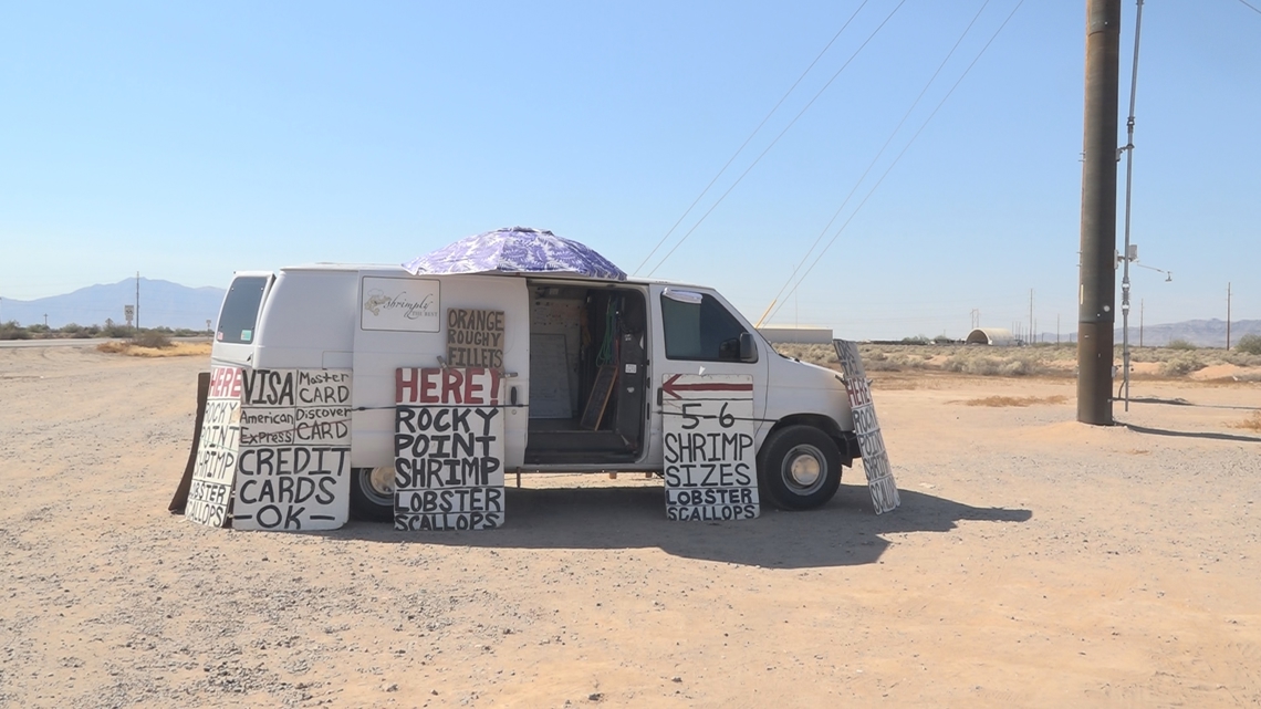 Who is the guy in a van selling seafood in the desert? | wtsp.com