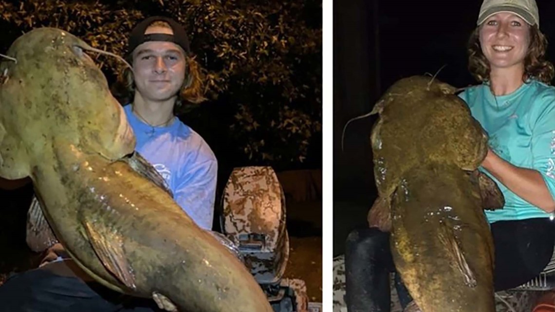 Brother-and-sister duo reel in an enormous catch | wtsp.com