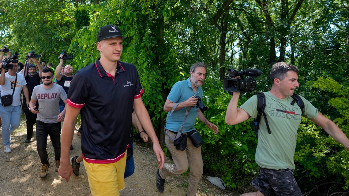 Denver Nuggets' Nikola Jokic makes it back to Serbia | wtsp.com
