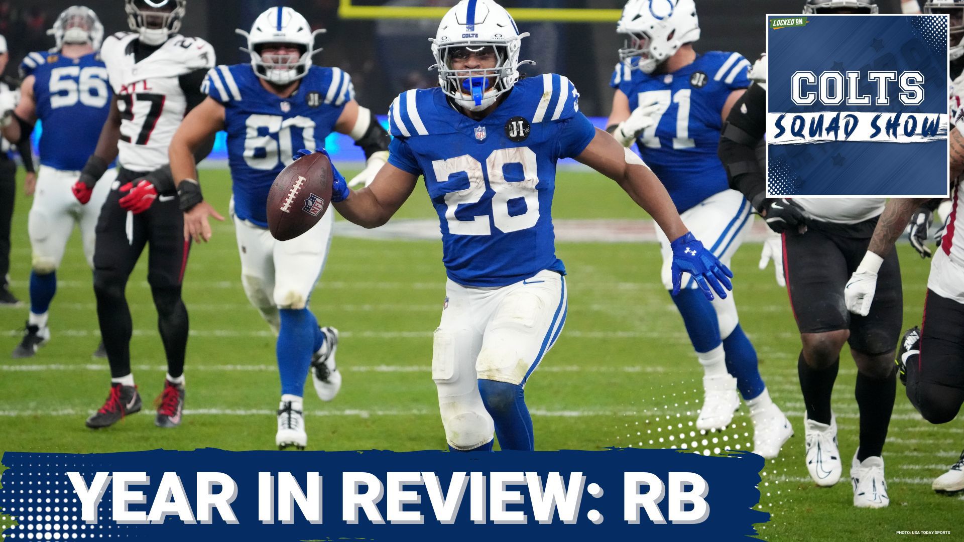 COLTS SQUAD SHOW: Grading RUNNING BACK | Reviewing Indy's RBs and Super ...