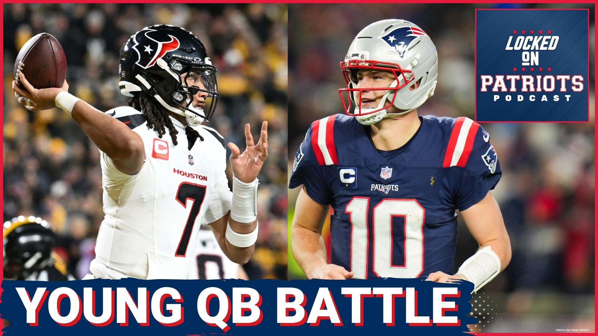 HIGH-STAKES: Will C.J. Stroud or Drake Maye DOMINATE in AFC Showdown ...