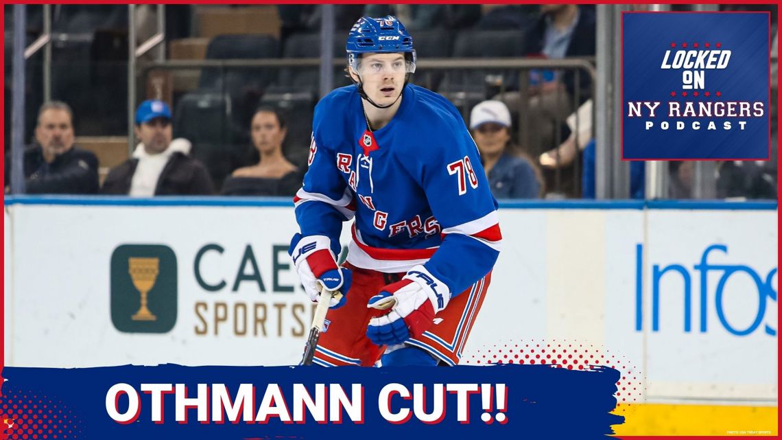 Brennan Othmann CUT by the Rangers!! Time to PANIC?? Scott Morrow closing in on Opening Night ...