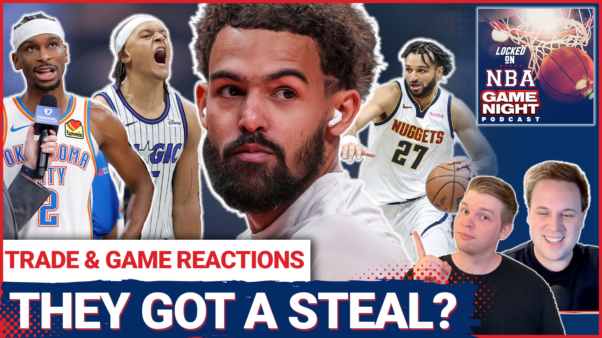 REPORT: Trae Young is a STEAL for the Wizards | OKC Thunder Sneak By ...