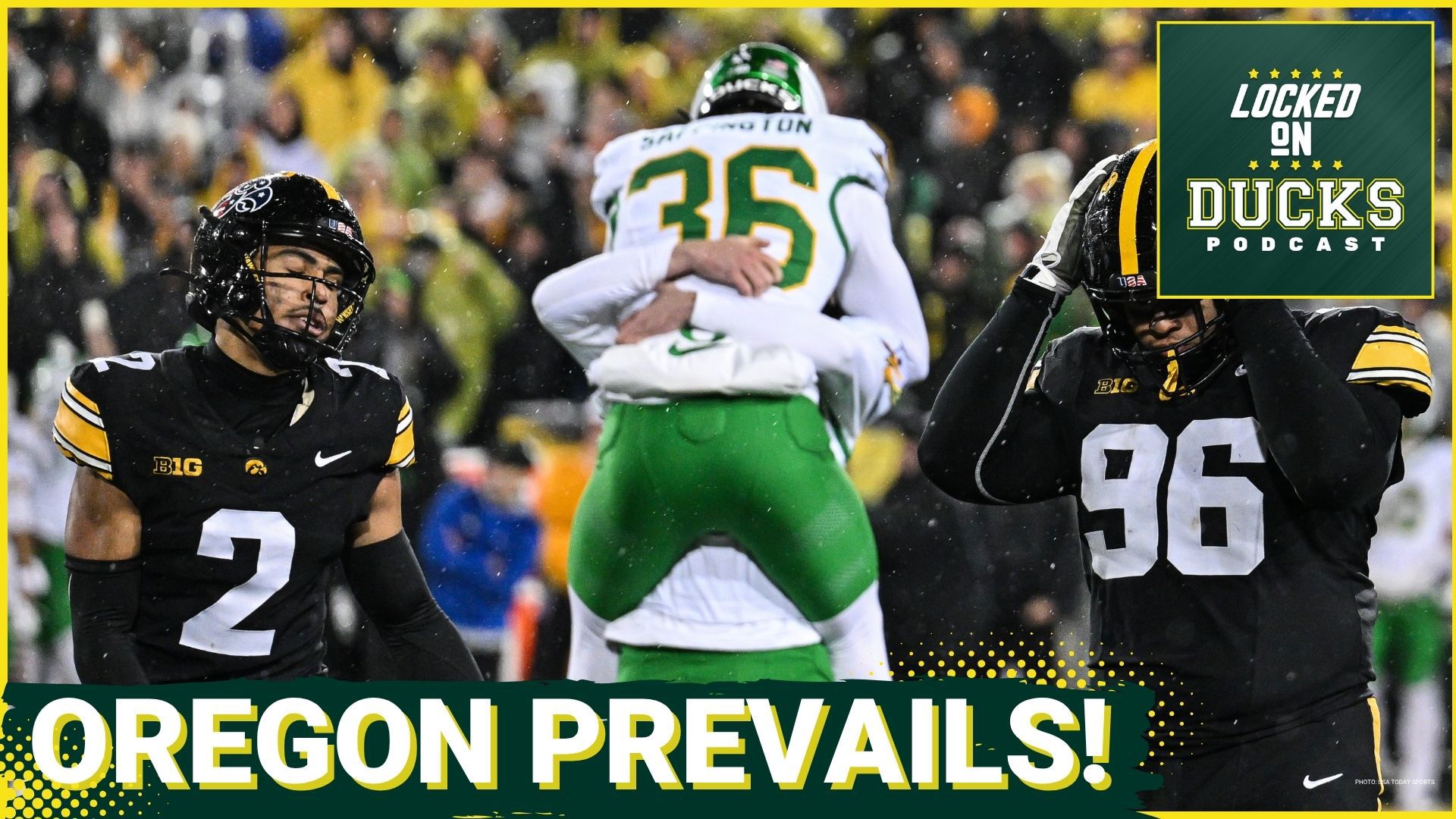 REACTION: Oregon PREVAILS at Iowa as Ducks Overcome EMBARRASSING ...