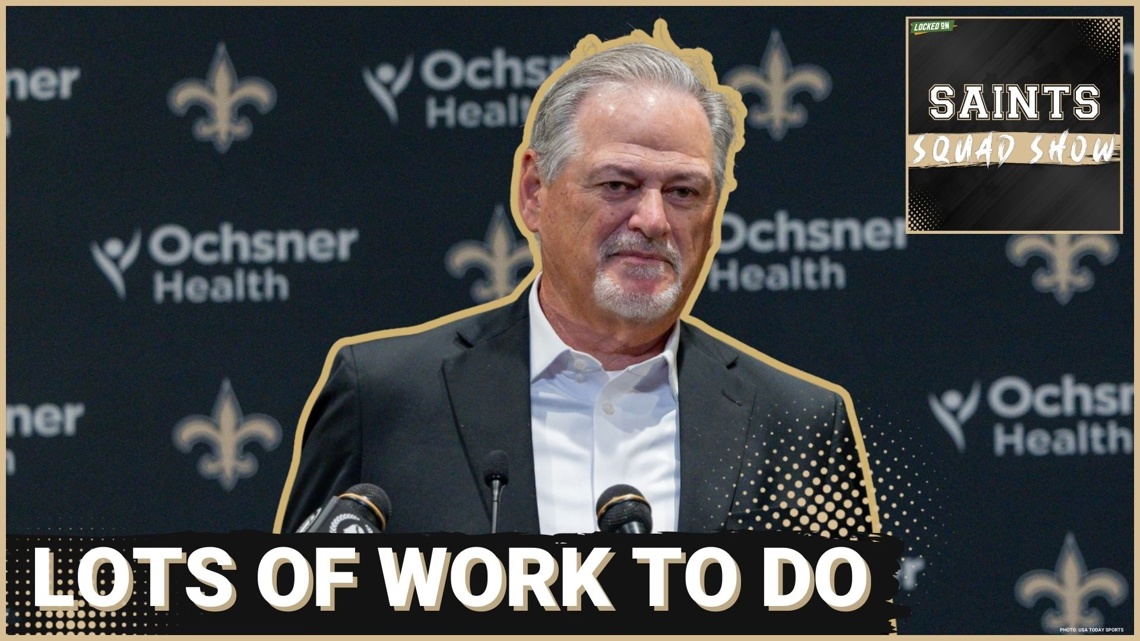 SAINTS SQUAD SHOW: New Orleans Saints Have BUSY OFFSEASON Ahead After ...