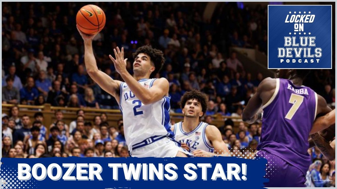 Duke Basketball DOMINATES Western Carolina 95-54 as BOOZER TWINS Shine ...