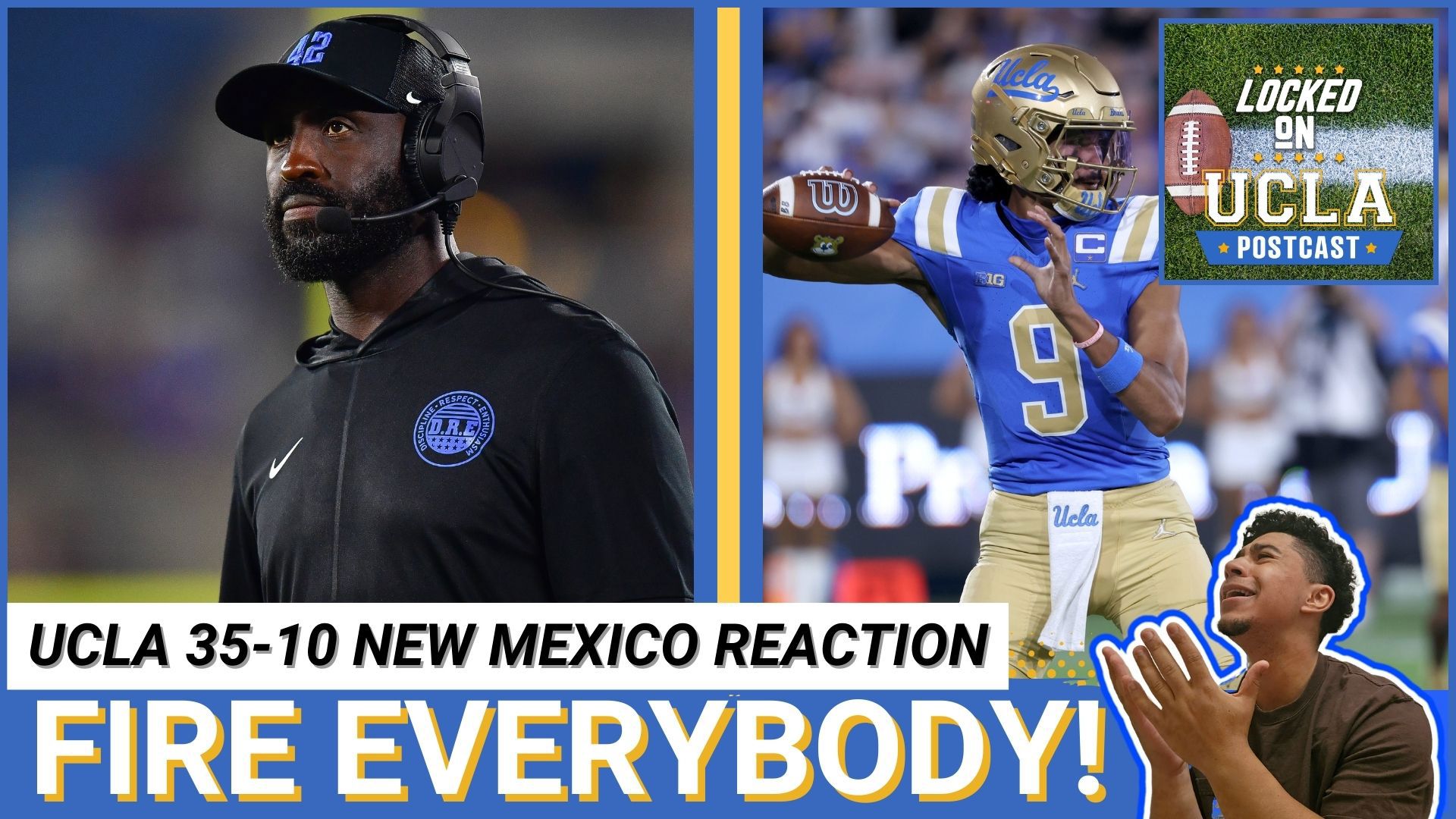 UCLA POSTCAST: Bruins MUST FIRE Martin Jarmond and DeShaun Foster after ...