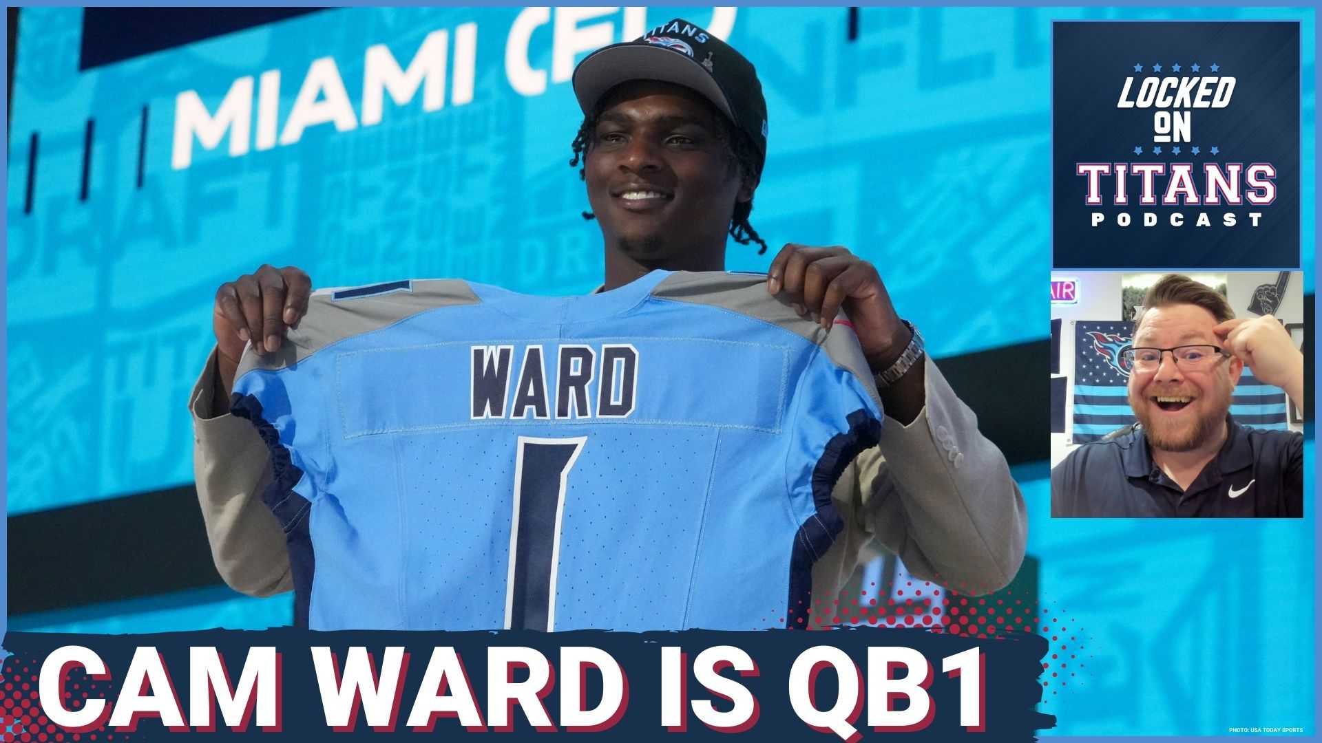 Tennessee Titans Cam Ward WILL BE QB1, Will Levis Nonsense & Gunnar Helm Biggest Rookie Impact ...