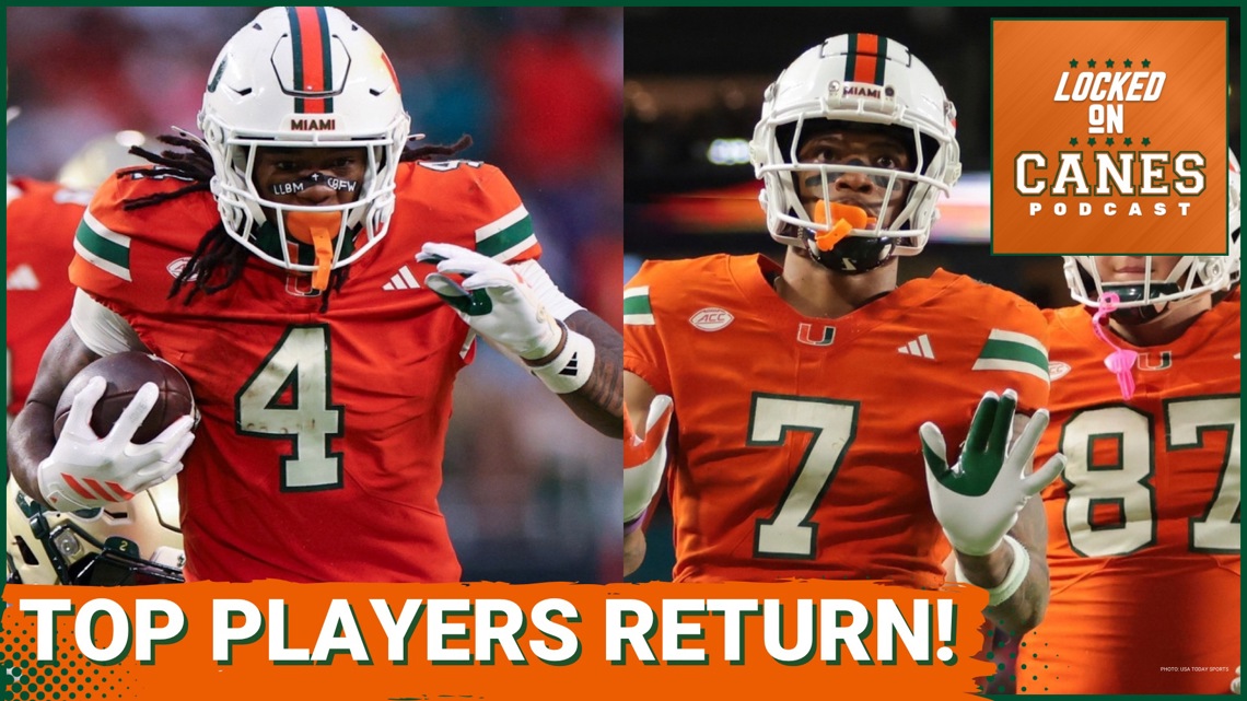 INJURY BOOST: Miami Hurricanes Welcome Mark Fletcher & CJ Daniels Back ...