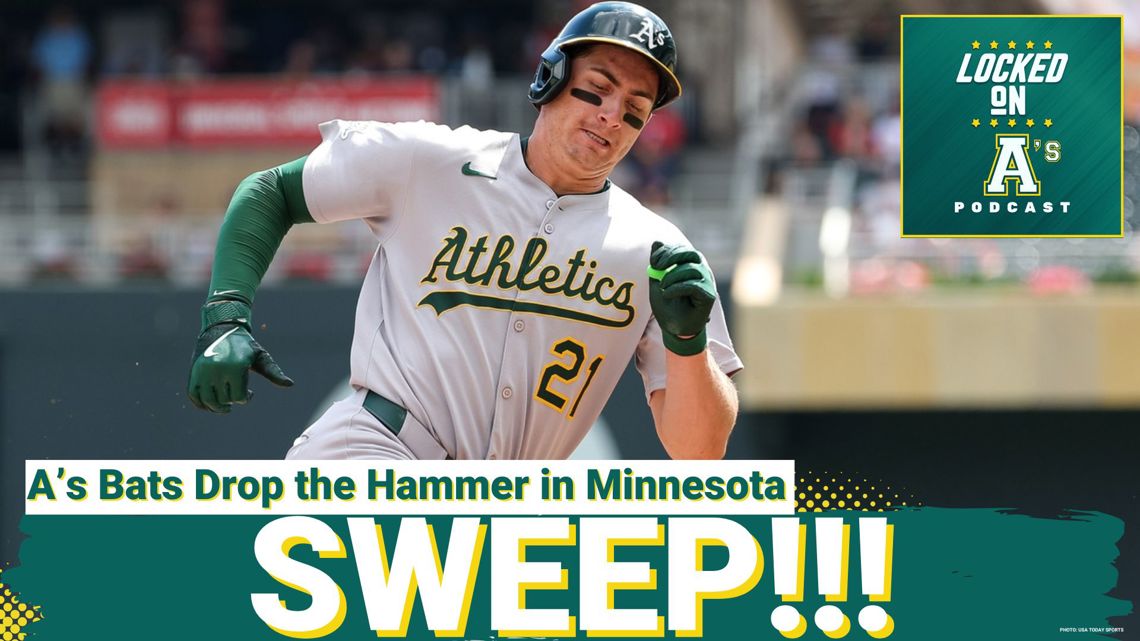 SWEEP!!!: A’s Bats Drop the Hammer in Minnesota | wtsp.com