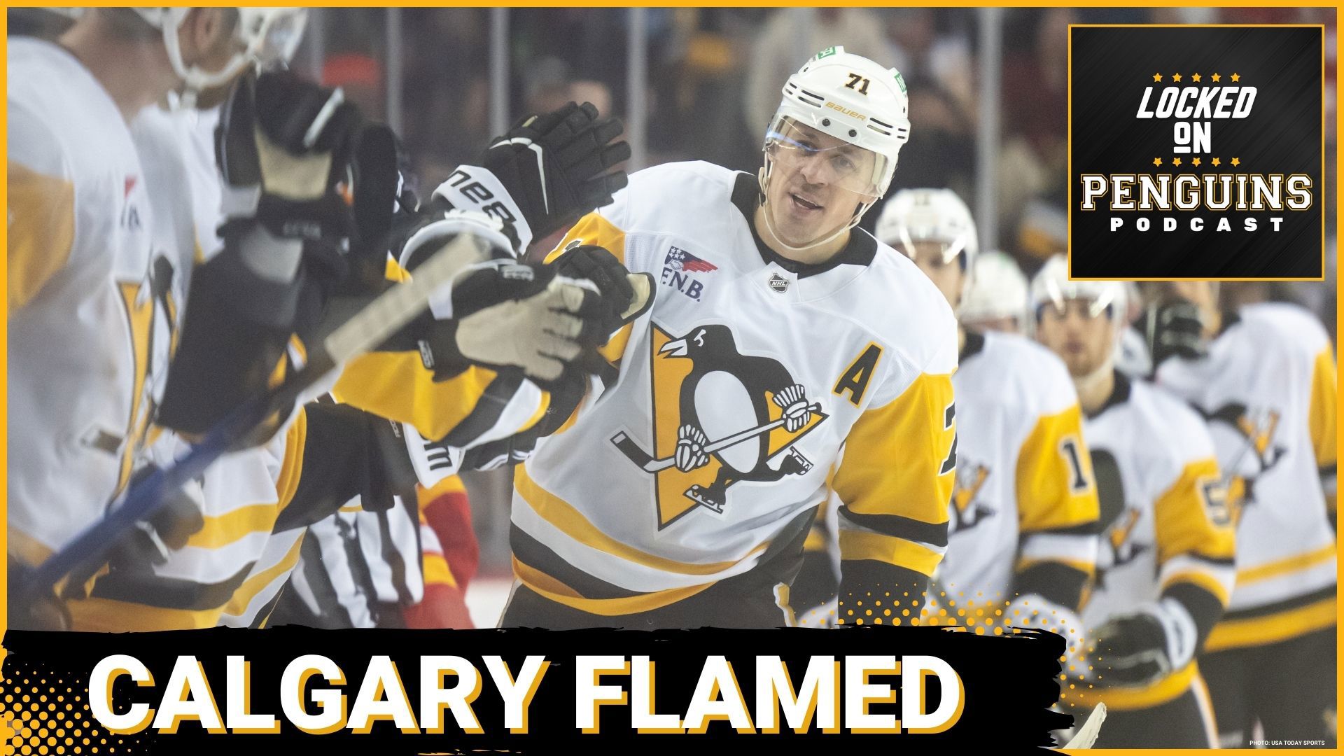 Penguins absolutely SMOTHER the Flames for a big two points! | wtsp.com