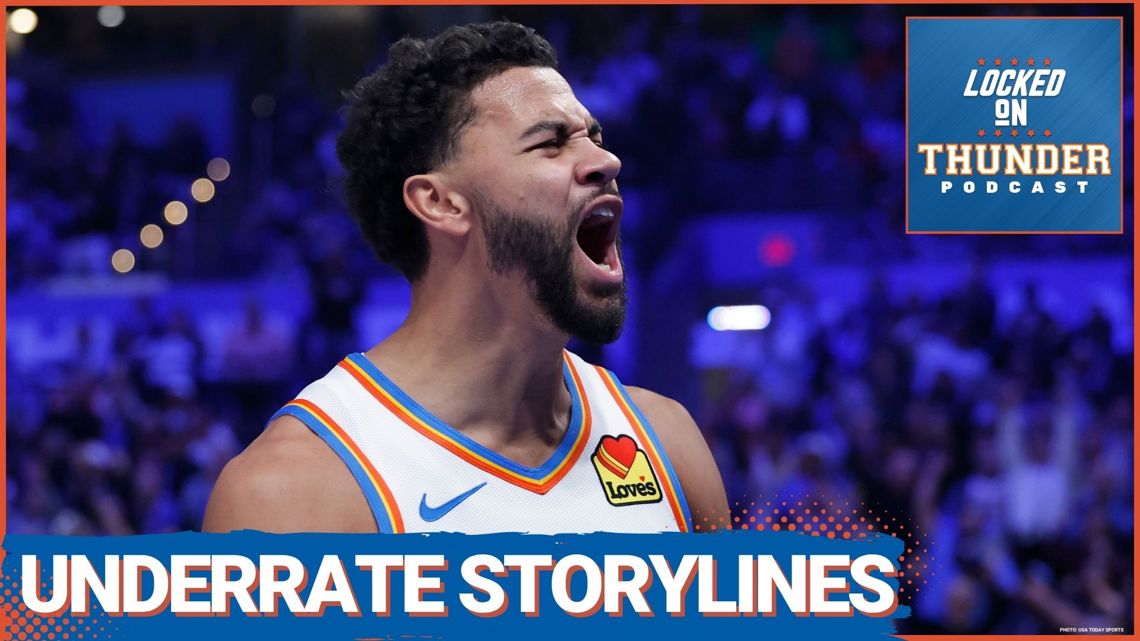 OKC Thunder UNDERRATED Storylines | Ajay Mitchell Legit | How Jalen ...