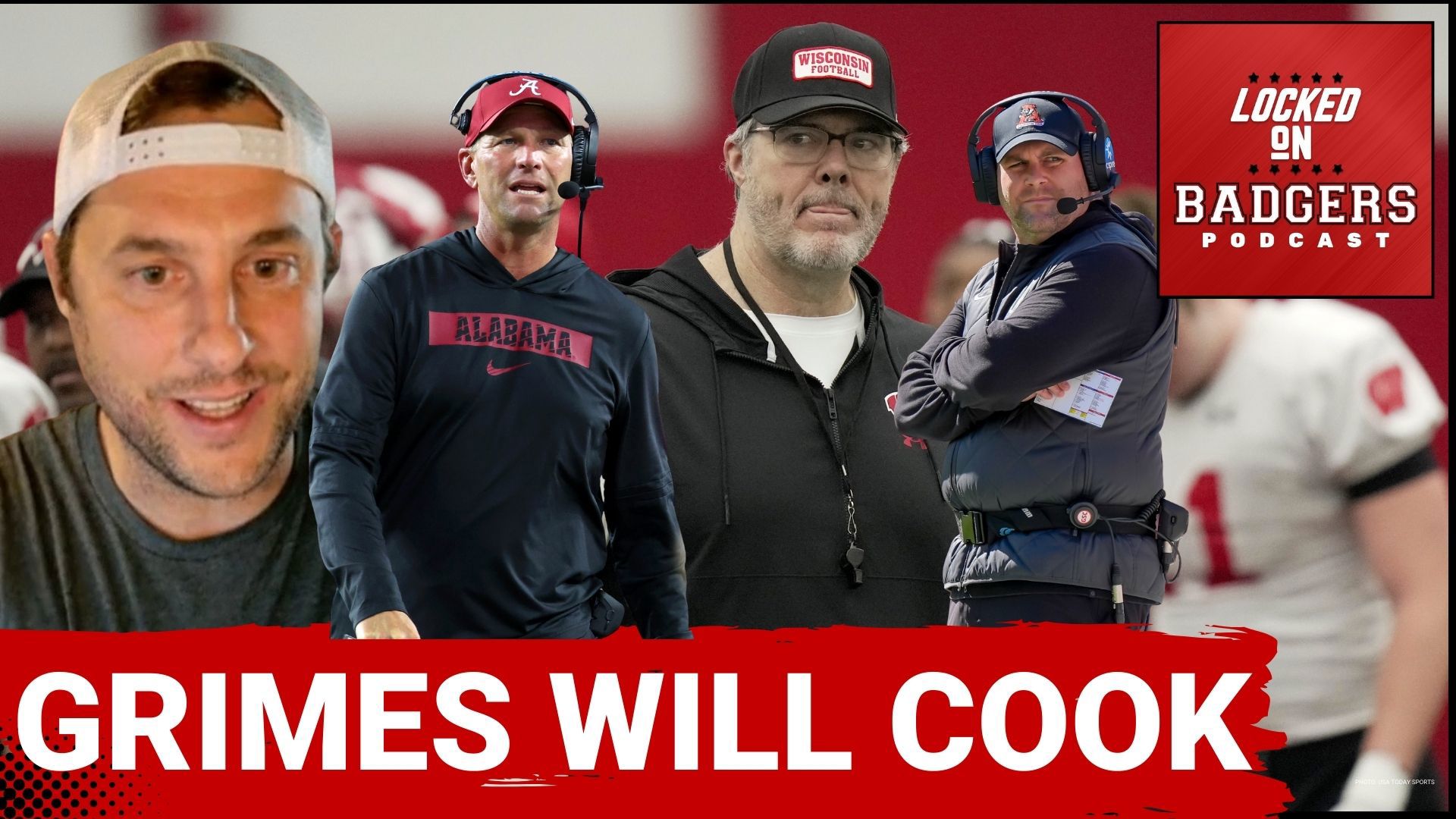 Wisconsin Badgers SCHEME ADVANTAGE over the Alabama Crimson Tide! Jeff ...