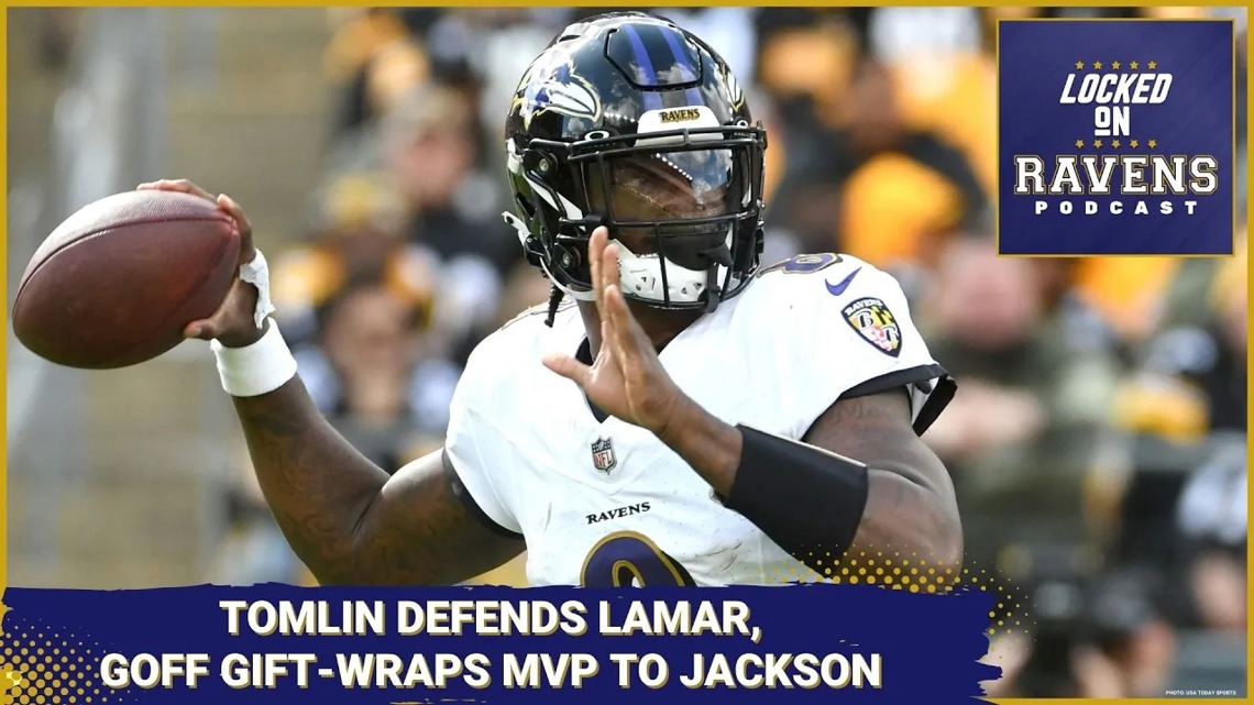 Steelers Mike Tomlin defends Lamar Jackson as Baltimore Ravens QB has ...