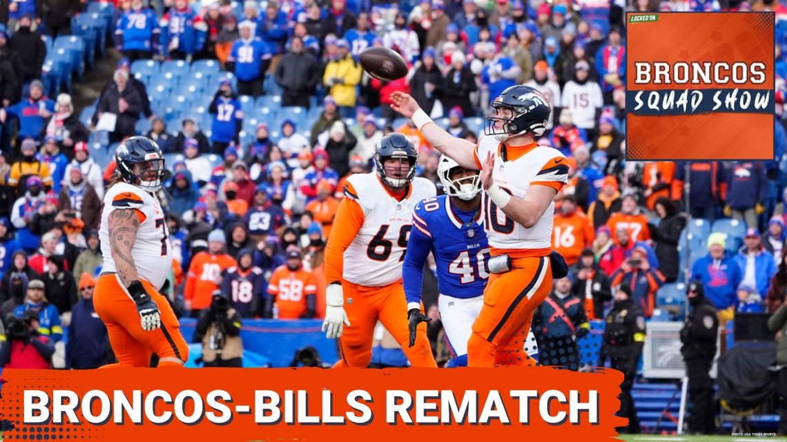 BRONCOS SQUAD SHOW: Denver gearing up for playoff REMATCH vs. Buffalo ...