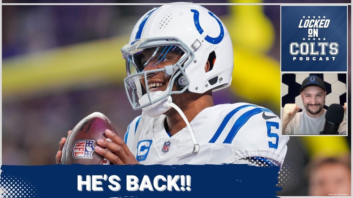 Indianapolis Colts' Anthony Richardson is Back as the Starter! | wtsp.com