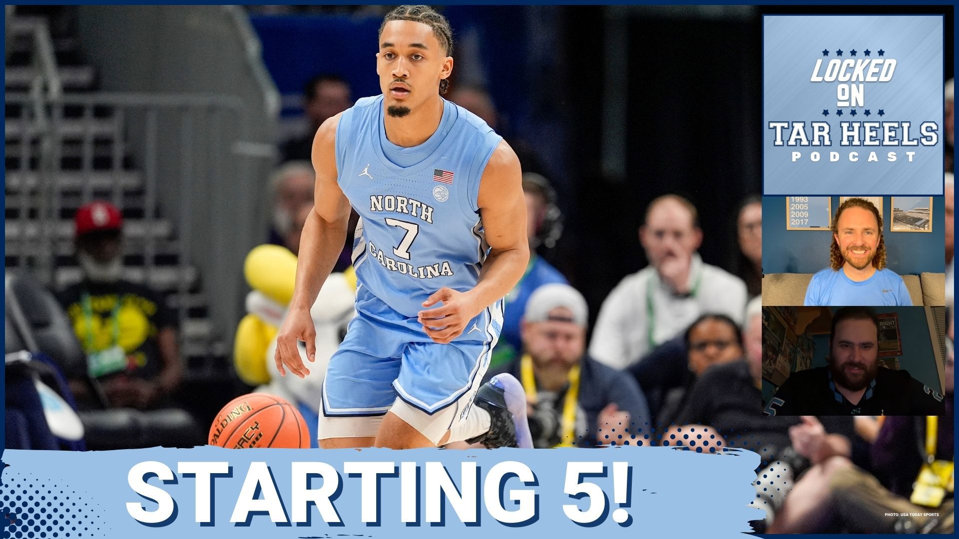 This WILL BE UNC's Starting 5: Evans, Trimble, Bogavac, Wilson, Veesaar | UNC vs. TCU PREVIEW ...