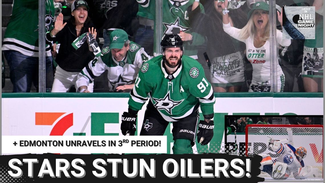 GAME NIGHT: Oilers 3rd Period COLLAPSE, Stars HUGE COMEBACK Gives ...