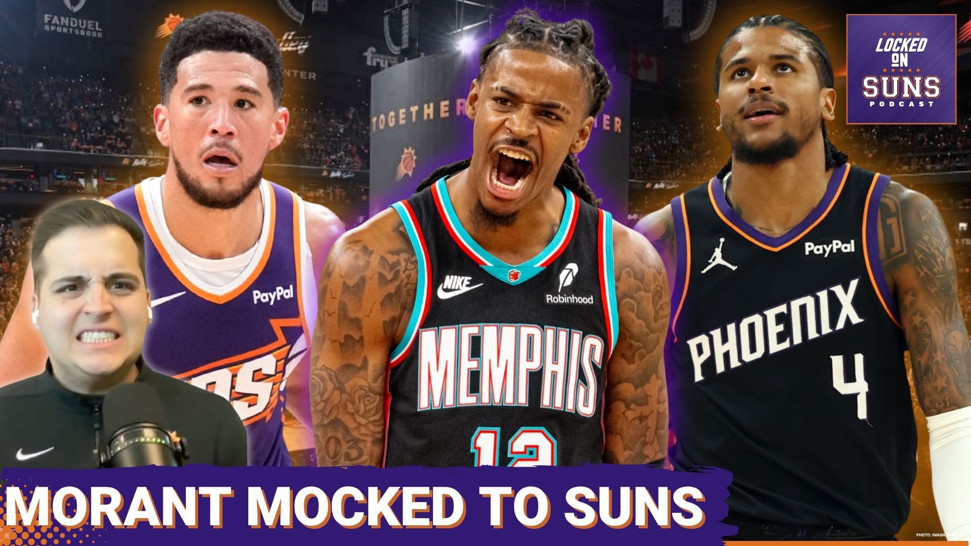POTENTIAL BLOCKBUSTER: ESPN Mocks Ja Morant To The Suns FOR NOTHING ...
