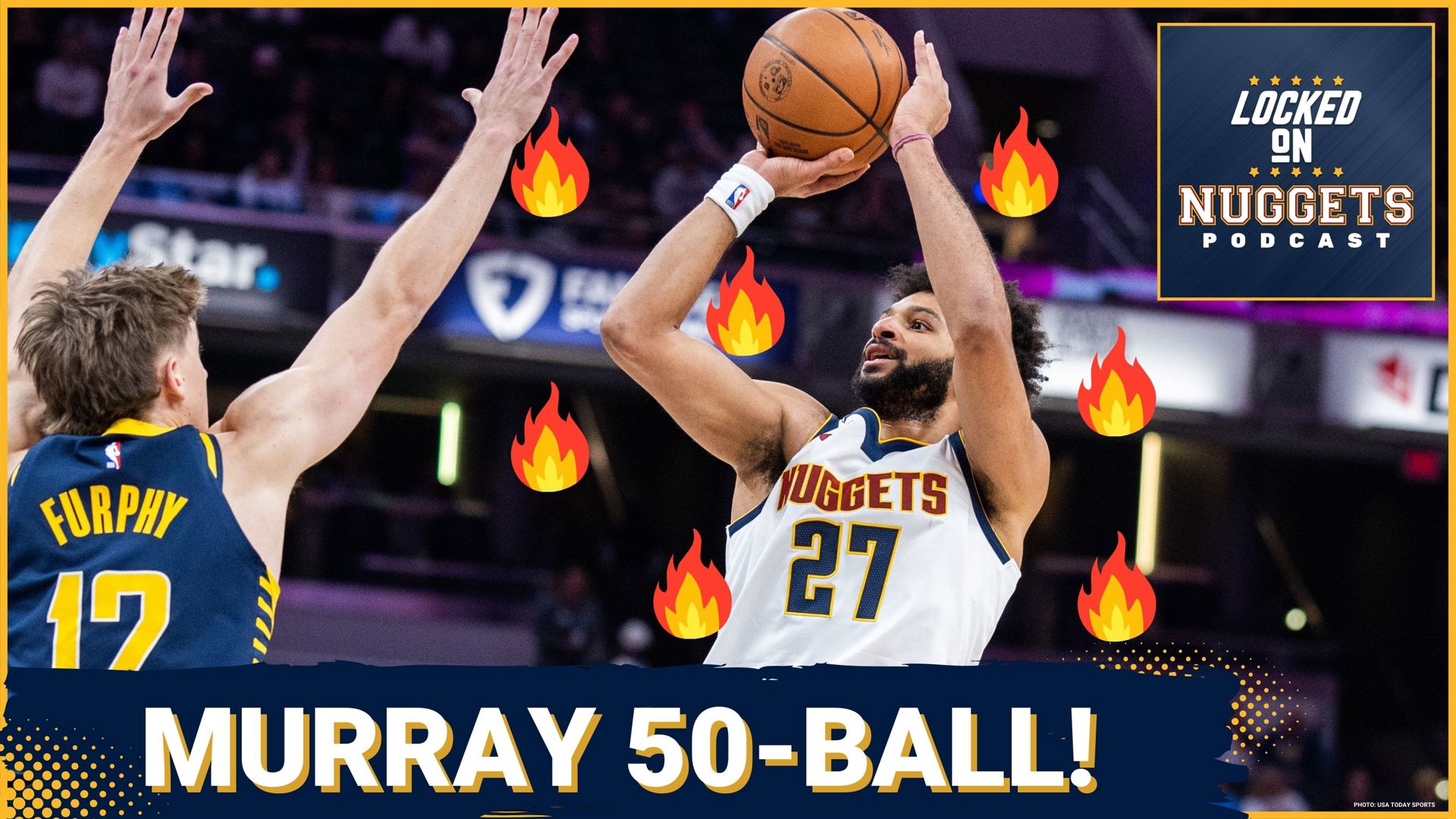 JAMAL MURRAY GOES OFF! 52 Points in Nuggets win vs Pacers | Denver Nuggets Podcast | wtsp.com