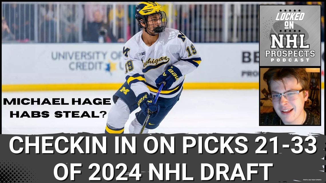 IS MICHAEL HAGE A HOME RUN FOR THE HABS? | Checking In On Picks 21-33 ...