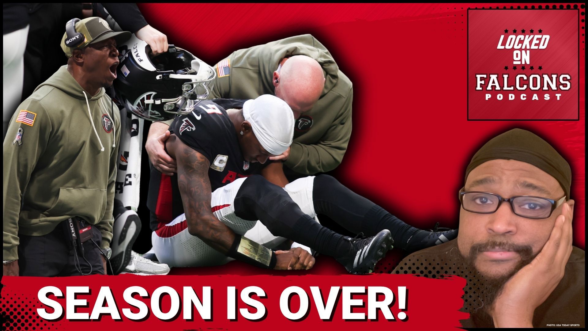DISASTER: Is Michael Penix's Knee Injury the END for Atlanta Falcons ...