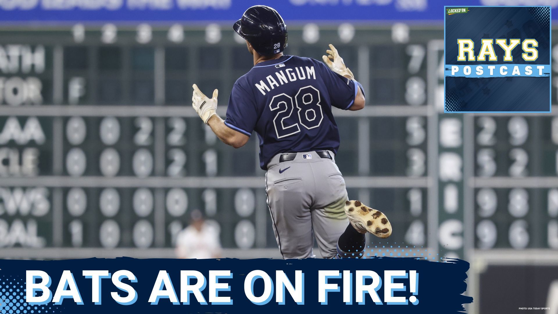 RAYS POSTCAST: The Tampa Bay Rays BATS EXPLODE in a decisive win vs the ...