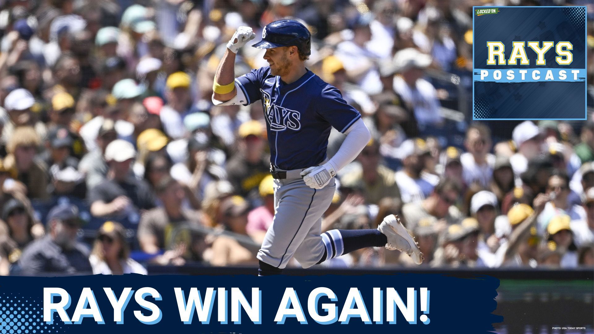 RAYS POSTCAST: Tampa Bay Rays WIN AGAIN SWEEPING the San Diego Padres ...