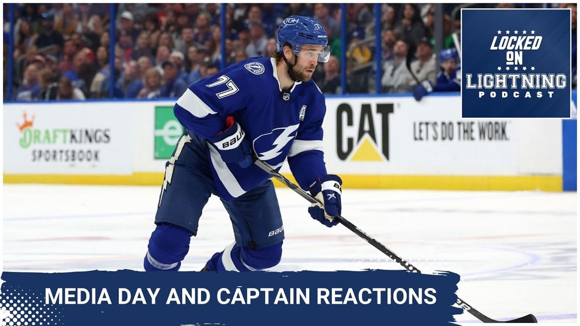 Lightning Media Day and Captain Reactions | wtsp.com