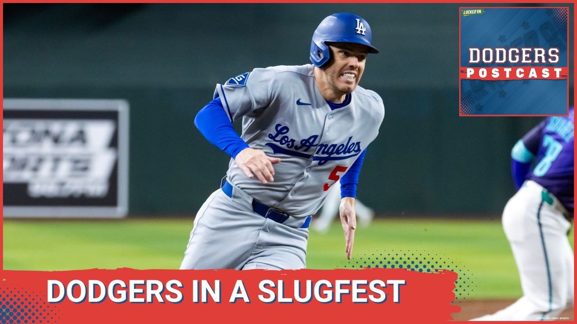 DODGERS POSTCAST: Dodgers RALLY in the 9th, capped by Otani's 3 run ...