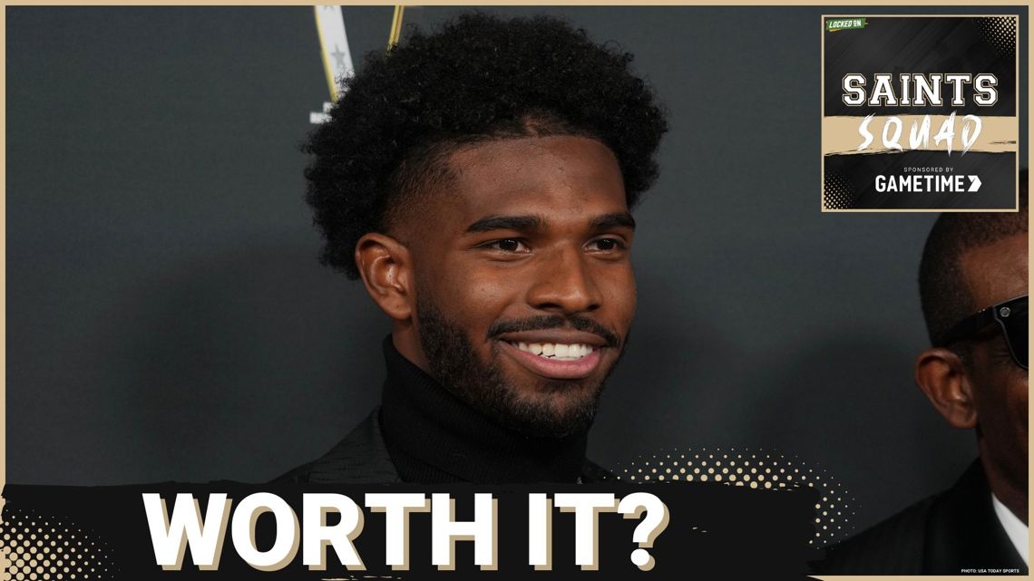 SAINTS SQUAD SHOW: Shedeur Sanders, Jaxson Dart Would Be WASTED PICKS At No.9 In 2025 NFL Draft ...