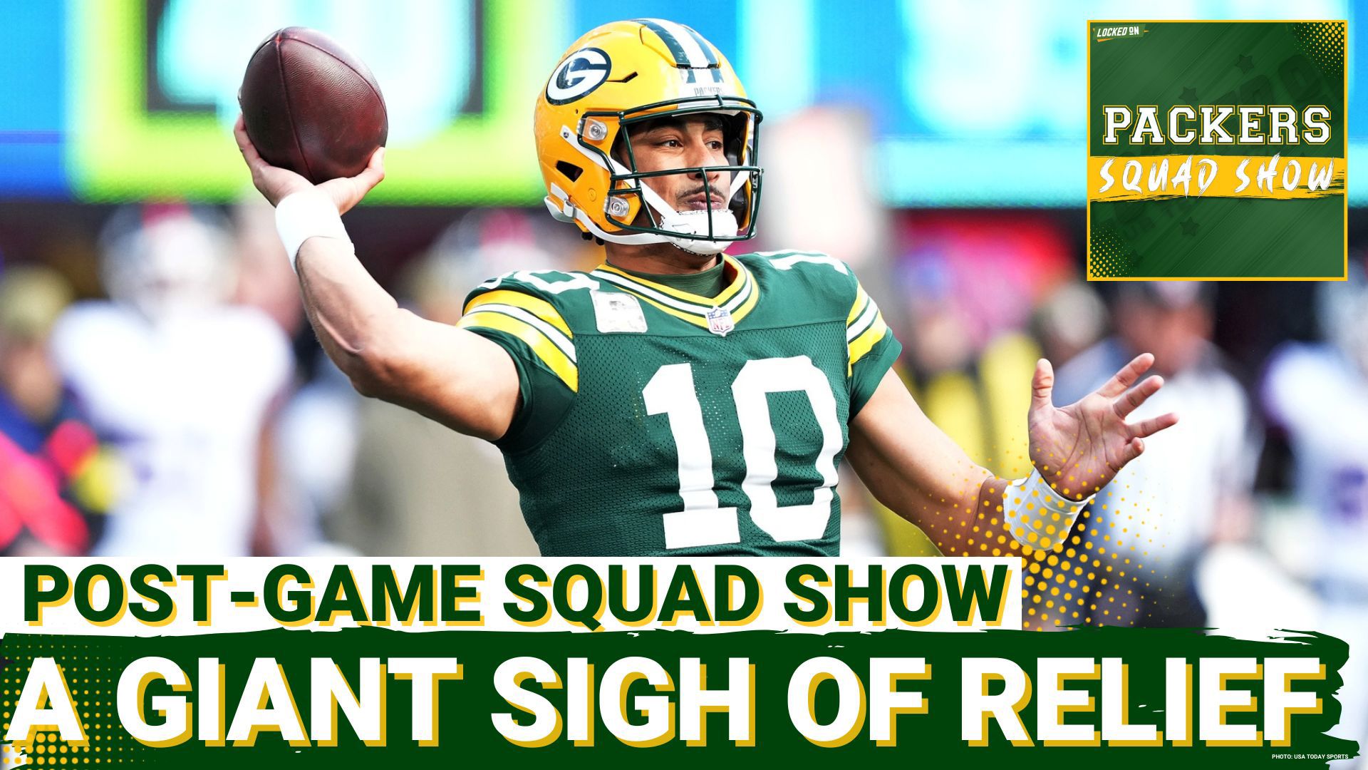 PACKERS SQUAD SHOW: Packers SURVIVE in New York! | Jordan Love Returns ...