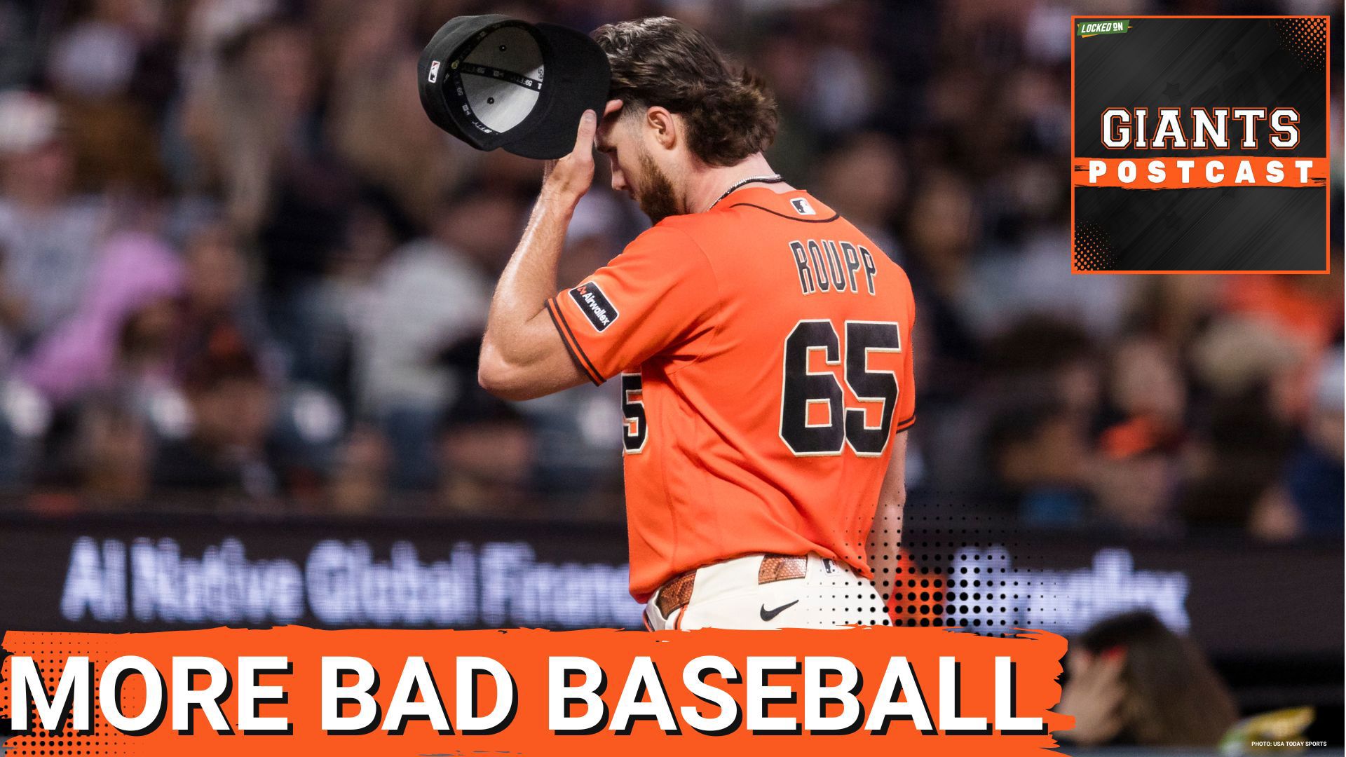 GIANTS POSTCAST: Roupp Runs Up Pitch Count, LETHARGIC Offense Leads to ...