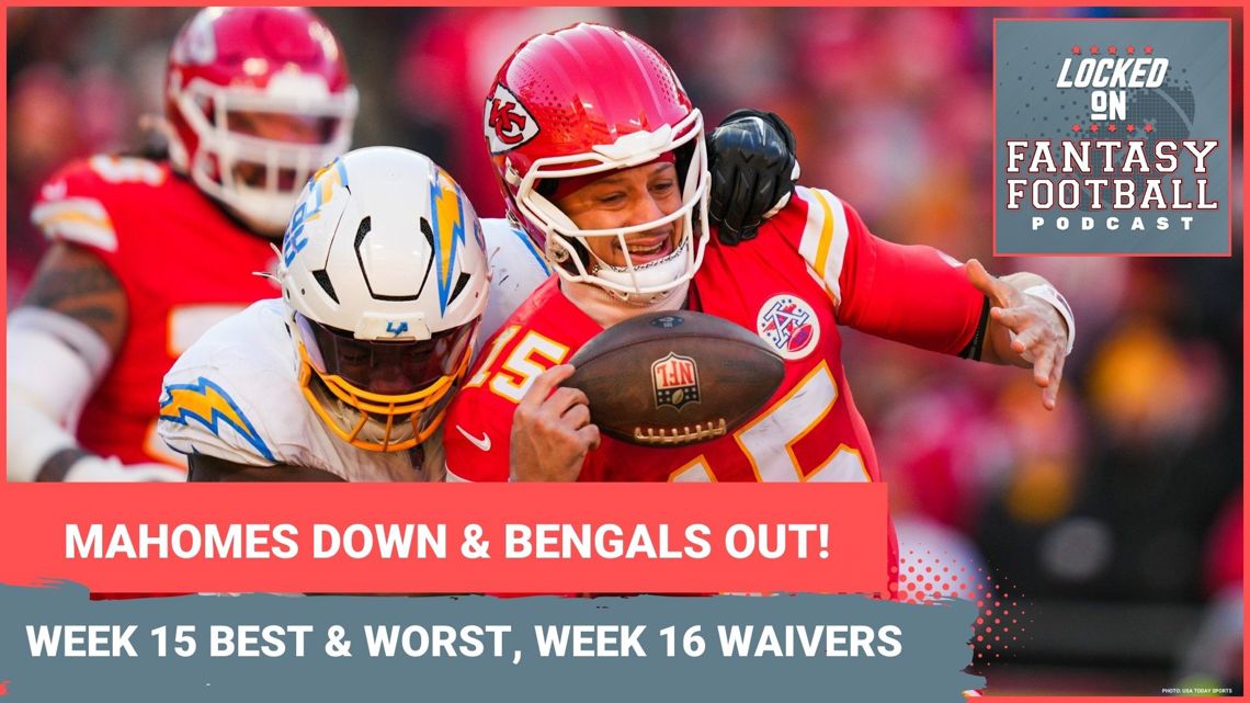 Patrick Mahomes DOWN, Joe Burrow BUST, Trevor Lawrence WOW: Week 16 ...