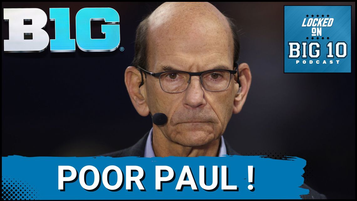BIG TEN HATER: Paul Finebaum BREAKS DOWN on ESPN and ADMITS Big Ten ...
