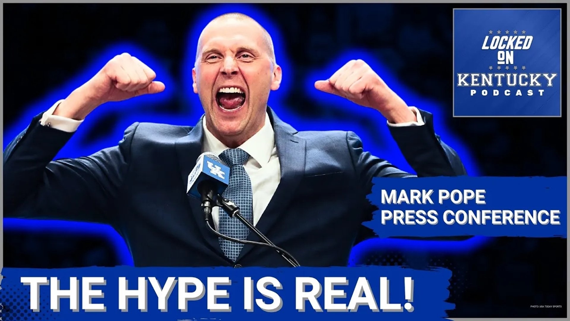 Mark Pope absolutely CRUSHED his first press conference for Kentucky ...
