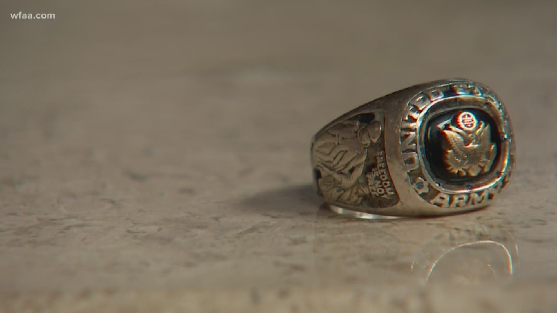 'It's the service, sacrifice': War vet hopes to return lost ring to ...
