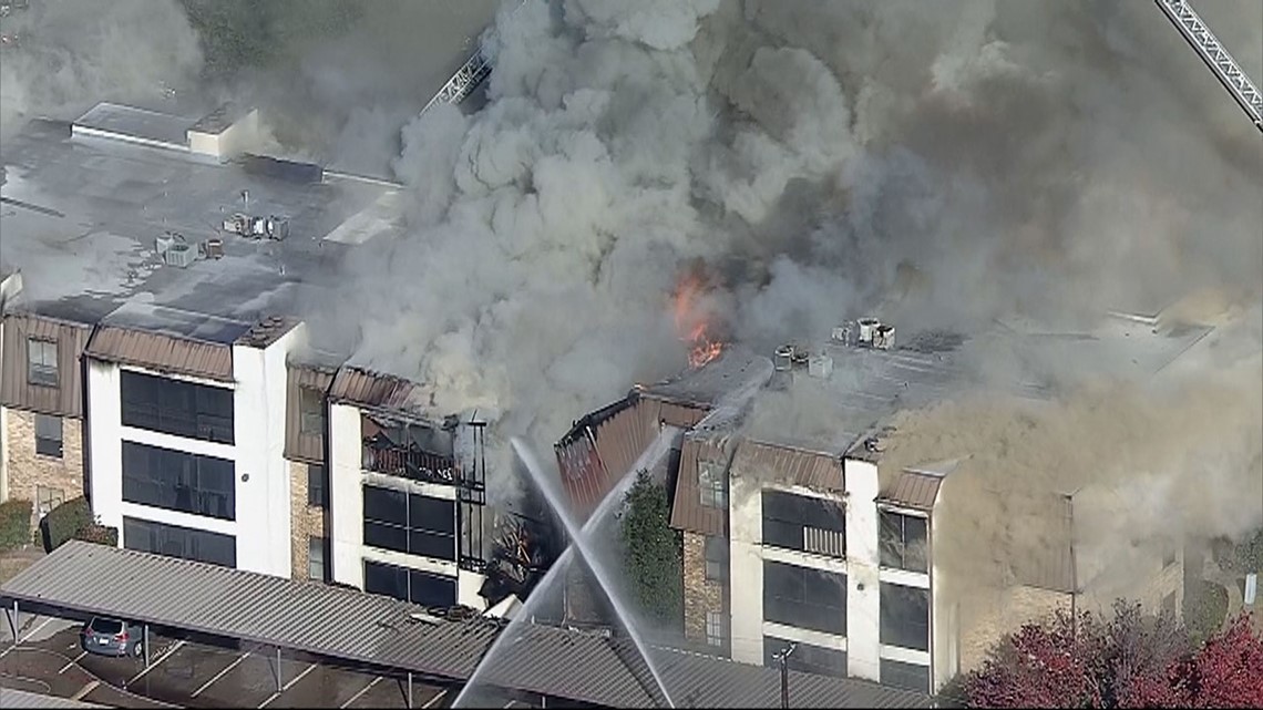 60 displaced, firefighters rescued during 4-alarm blaze at Dallas ...