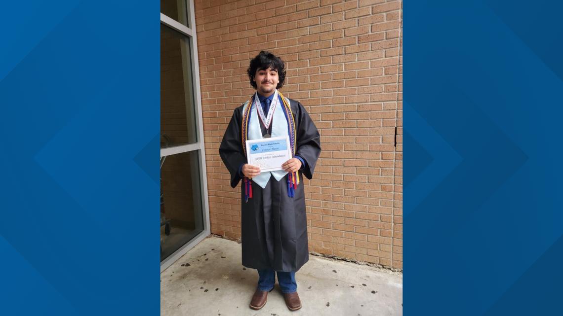 Arlington ISD student graduates with perfect attendance | wtsp.com