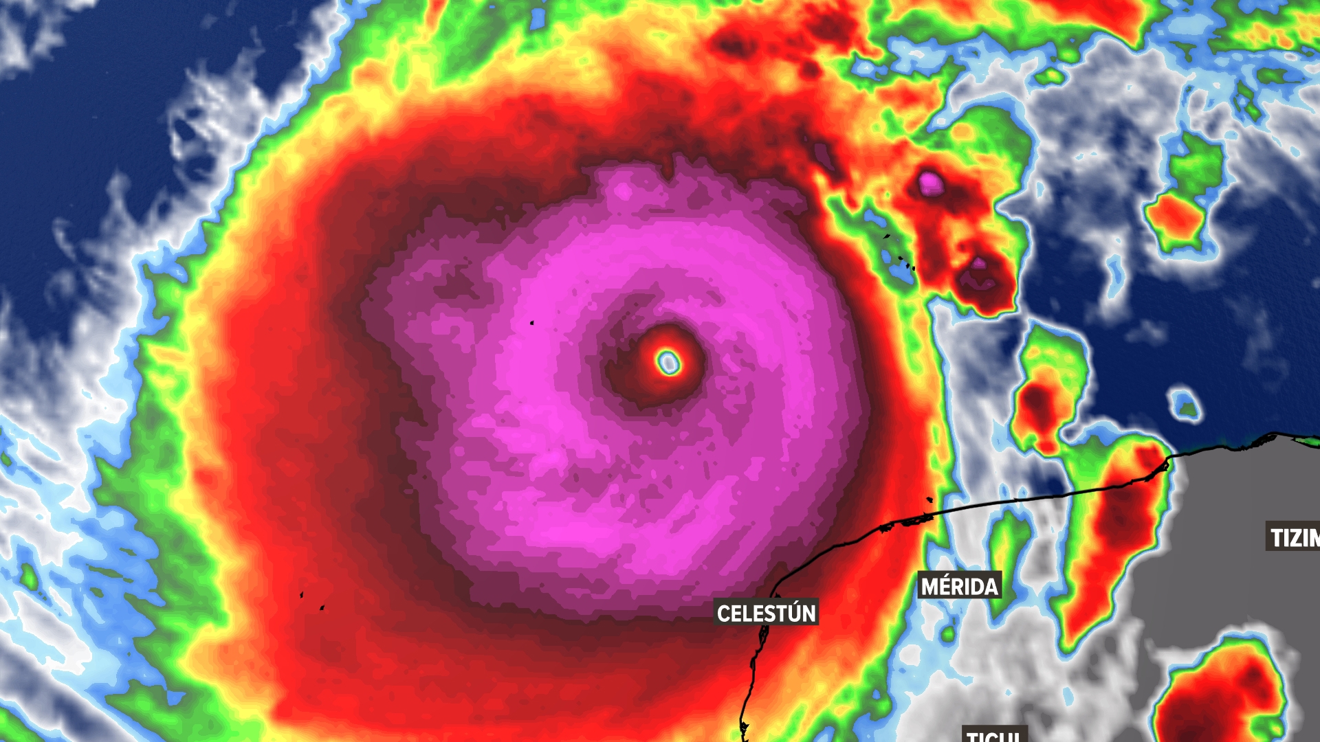 Hurricane Milton live cameras: Track the storm's Florida movement ...