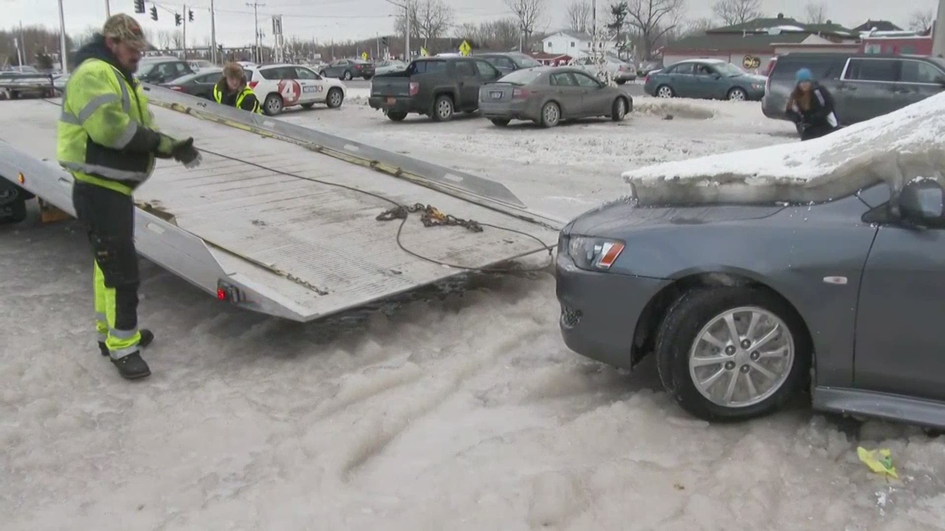 Frozen car is finally free! | wtsp.com