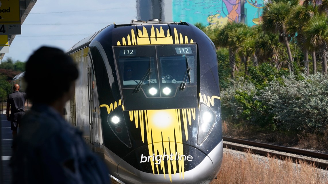 Tampa Mayor Castor rides Brightline high-speed rail | wtsp.com
